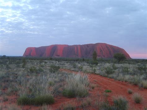 Exchange Year Uluru At Sunrise