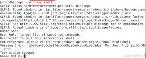 保姆式 Hadoop之hbase分布式数据库的搭建与使用分布式数据库hbase案例教程 Csdn博客