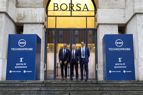 brillante debutto in borsa per technoprobe volano le azioni lecco