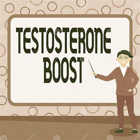 Conceptual Caption Testosterone Boost Concept Meaning Rise Of Primary