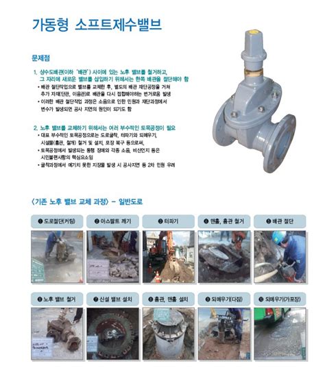 주 조흥밸브앤파이프 제품소개 가동형 소프트 밸브