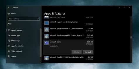How To Uninstall Microsoft Teams When It Fails To