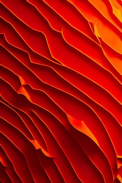 Premium Ai Image Abstract Surface And Textures Of Orange Wall Background Generative Ai