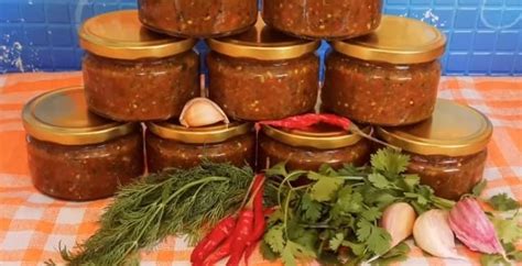 Абхазская аджика — 4 классических рецепта