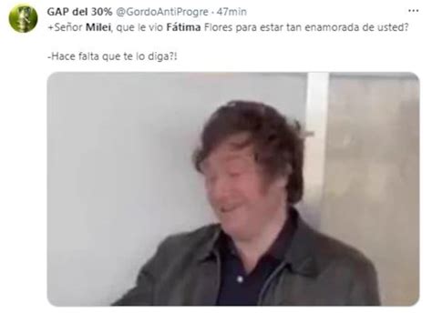 El noviazgo de Javier Milei con Fátima Florez hizo estallar las redes