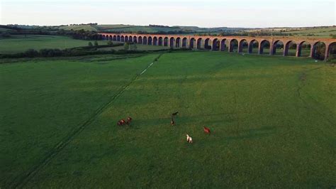 Welland Valley Viaduct Harringworth YouTube