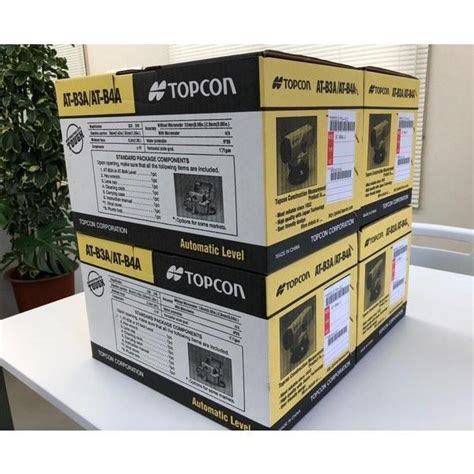 【4台まとめ買い・校正証明書付き】 [jsima認定店] 新品 Topcon トプコン At B4 オートレベル 24倍 4台セット Top