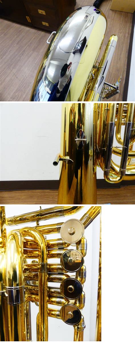 【目立った傷や汚れなし】p166 美品 Yamaha Ybb 641ii ヤマハ チューバ B♭管 Ybb641 2 ロータリーバルブ ケース
