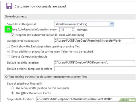 How To Set Up Autosave On Microsoft Word 2007 9 Easy Steps
