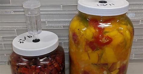 Louisiana Style Cayenne And Red Savina Habanero Mango Lacto Fermenting