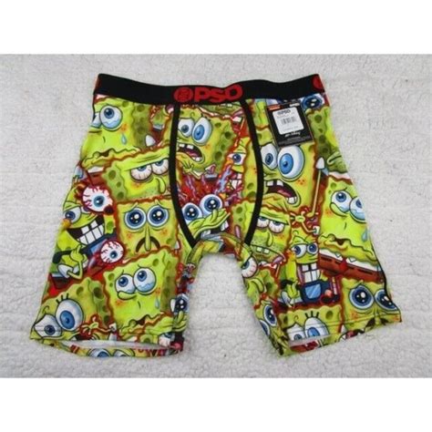 Psd Underwear And Socks Psd Spongebob Squarepants Krusty Bob Mens