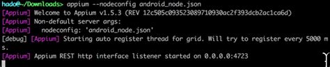 How To Start Appium Node As Selenium Grid Node Automation Test