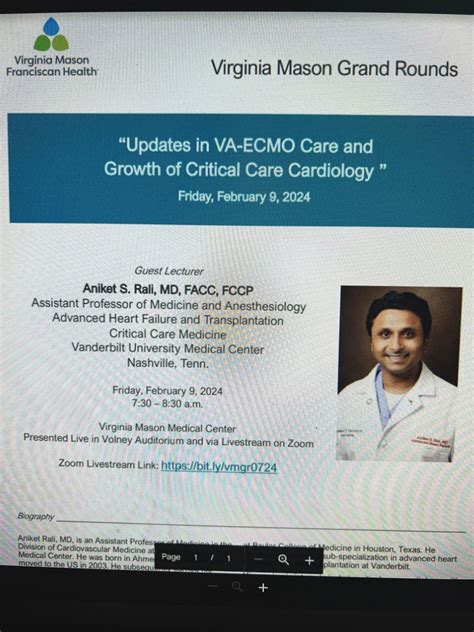 Aniket Rali Md Facc Fccp On Linkedin Ecmo Criticalcarecardiology