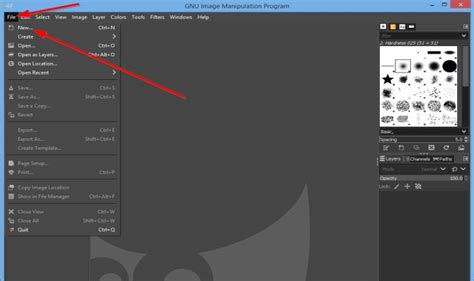 如何在 Gimp 中添加和更改画布背景颜色 Tech Club