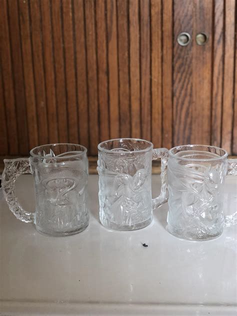 These Batman Forever Glasses From Mcdonalds Rnostalgia