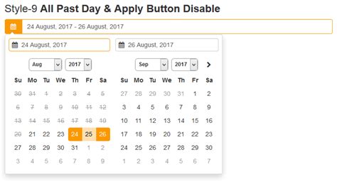 DateRange Multipurpose Bootstrap Date Range Picker By Mgscoder CodeCanyon