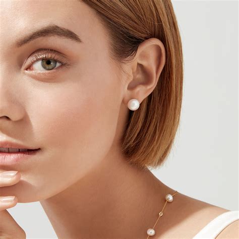 Effy 14k Yellow Gold Fresh Water Cultured Pearl Earrings