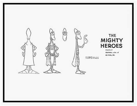 Ominous Octopus Omnibus Mighty Heroes Model Sheets
