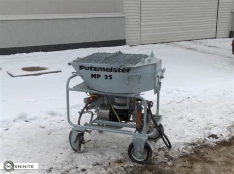 Машините Машина за полагане на гипсова мазилка