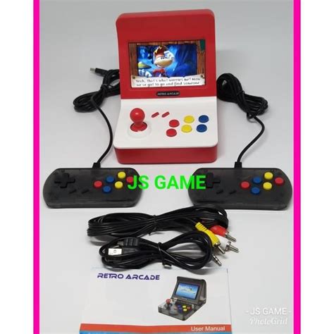 Jual Retro Arcade Layar 4 3 Game Dingdong Mini Shopee Indonesia