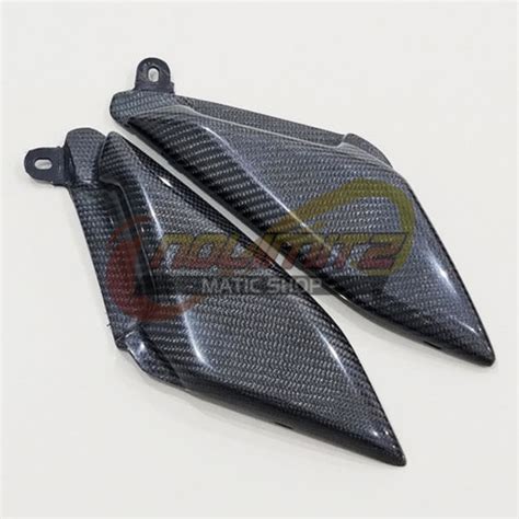 Jual Cover Tutup Pijakan Body Samping Carbon Kevlar Parts ORI NMAX 2020