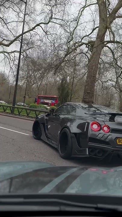A Black Nissan Gtr Full Carbon Fibre Body Automobile Hypercar Gtr