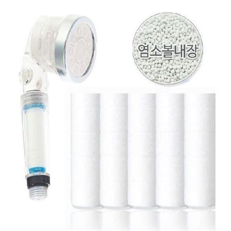 바디럽퓨어썸 염소볼내장 주방 핸드형호환필터 5개 홈플러스 택배배송
