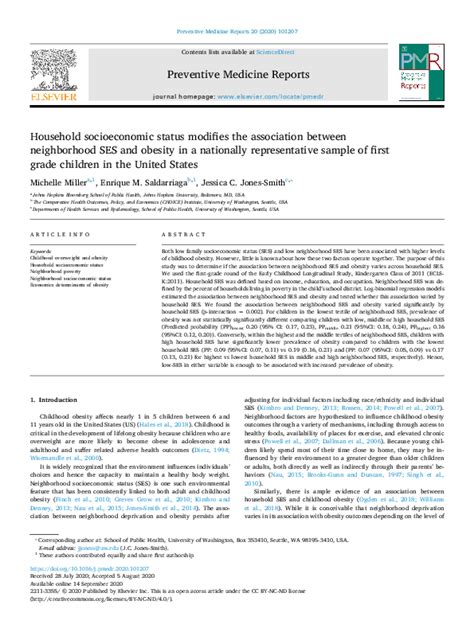 Pdf Household Socioeconomic Status Modifies The Association Between