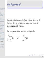 Approximate Integration Techniques For Estimating Definite Course Hero