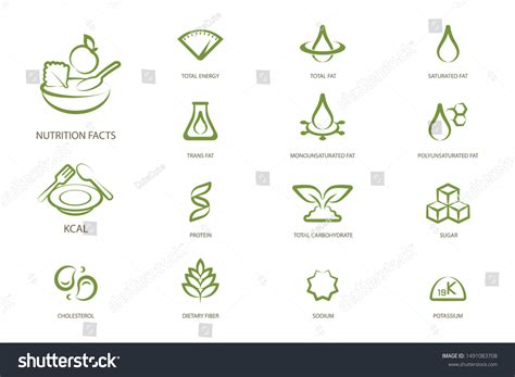Nutrition Facts Icon