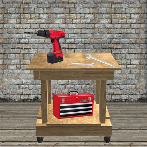 Rolling Diy Workbench Plans