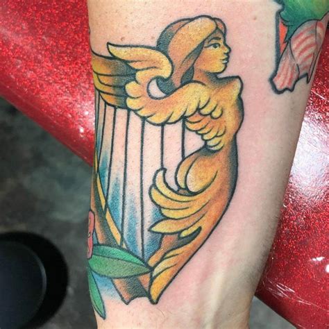101 Best Irish Harp Tattoo Ideas That Will Blow Your Mind