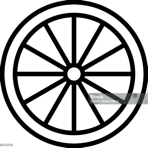 자전거 림과 타이어 완전 컨셉 벡터 아이콘 디자인 사이클링 스포츠 기호 자전거 표지판 자전거 장비 스톡 일러스트 가장자리에 대한