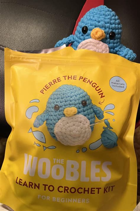 Fo My First Crochet Pierre The Penguin Rthewoobles