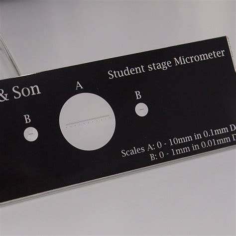 Stage Micrometer Biology Supplies Darwin Biological
