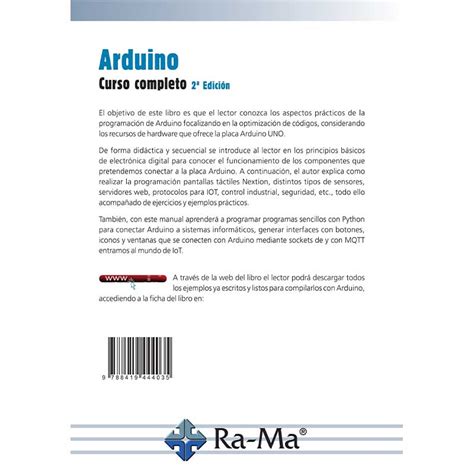 Arduino Curso Completo 2ª Edición Alfaomega Grupo Editor