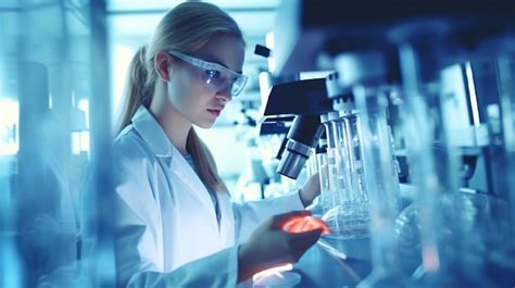 Premium Ai Image Chemistry Lab