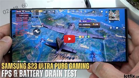 Samsung Galaxy S23 Ultra Pubg Gaming Test Snapdragon 8 Gen 2 120hz