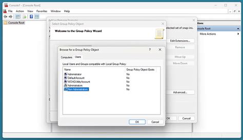 Comment Appliquer Des Strat Gies De Groupe Locales Des Utilisateurs Sp Cifiques Dans Windows
