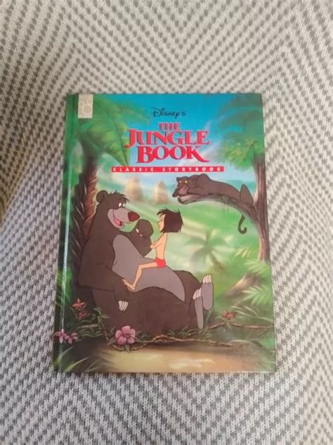 The Jungle Book Disney 1997 Hardcover Edition Euc Mouseworks Classic