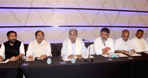 Bengaluru Karnataka Congress Legislative Party Meeting