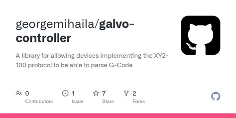 Github Georgemihaila Galvo Controller A Library For Allowing Devices Implementing The Xy2 100