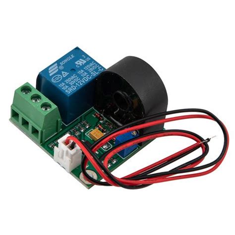 Ac Sensor With Relay And Switch Output Short Circuit Protector 0 20a