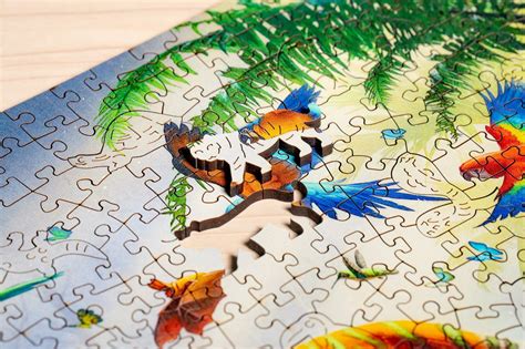 RAVENSBURGER Dřevěné puzzle Tygr v džungli dílků e shop MAXMAX cz