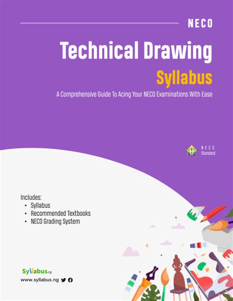 Neco Technical Drawing Syllabus 2025 Download Pdf Syllabusng