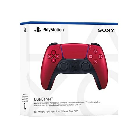 Sony Dualsense Volcanic Red Ps5 Accessories Ldlc 3 Year Warranty