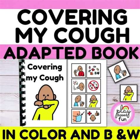 Cover My Cough Adapted Book School Routines Social Stories Adaptive