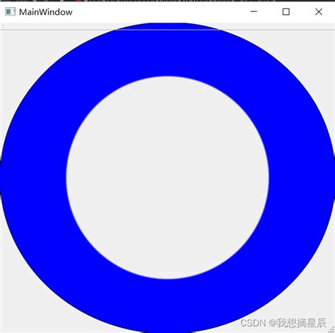Qt画环状图的几种简单方法 Qt绘制圆环 Csdn博客