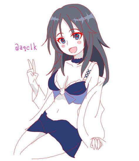 「あゆみちゃんを初めて描く。頑張って完成させるぜ 」えむけーのイラスト