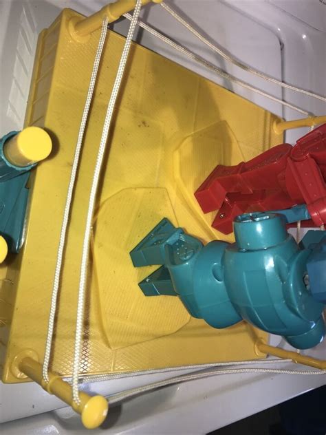 Mattel Rockem Sockem Robots Classic Boxing Match Fighter 2 Player Game A7 Contemporary Manufacture